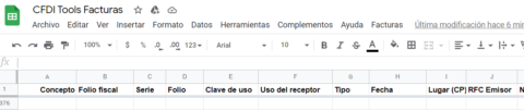 Cómo leer y organizar facturas mexicanas XML CFDI en hojas de cálculo ...