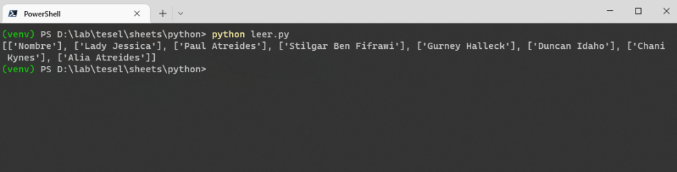 Cómo usar Python para leer y escribir datos a una hoja de cálculo de ...