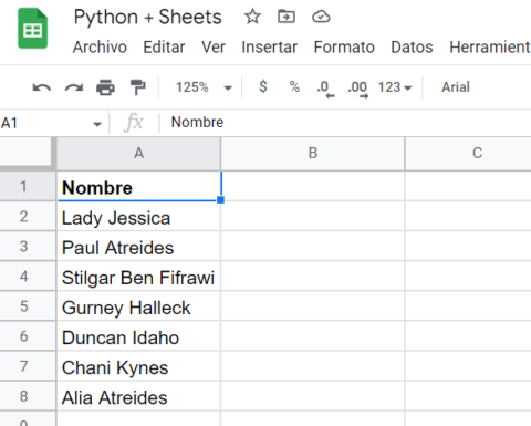 Cómo usar Python para leer y escribir datos a una hoja de cálculo de ...